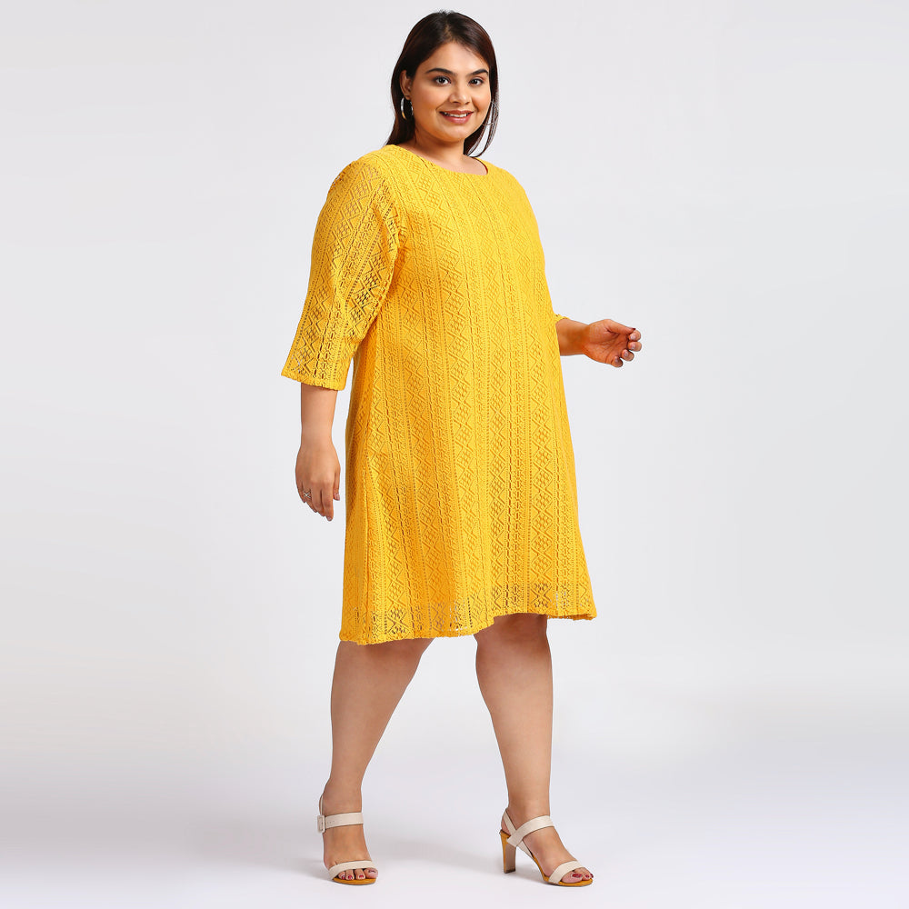 Plus Size Lace Dress – Sizeupp